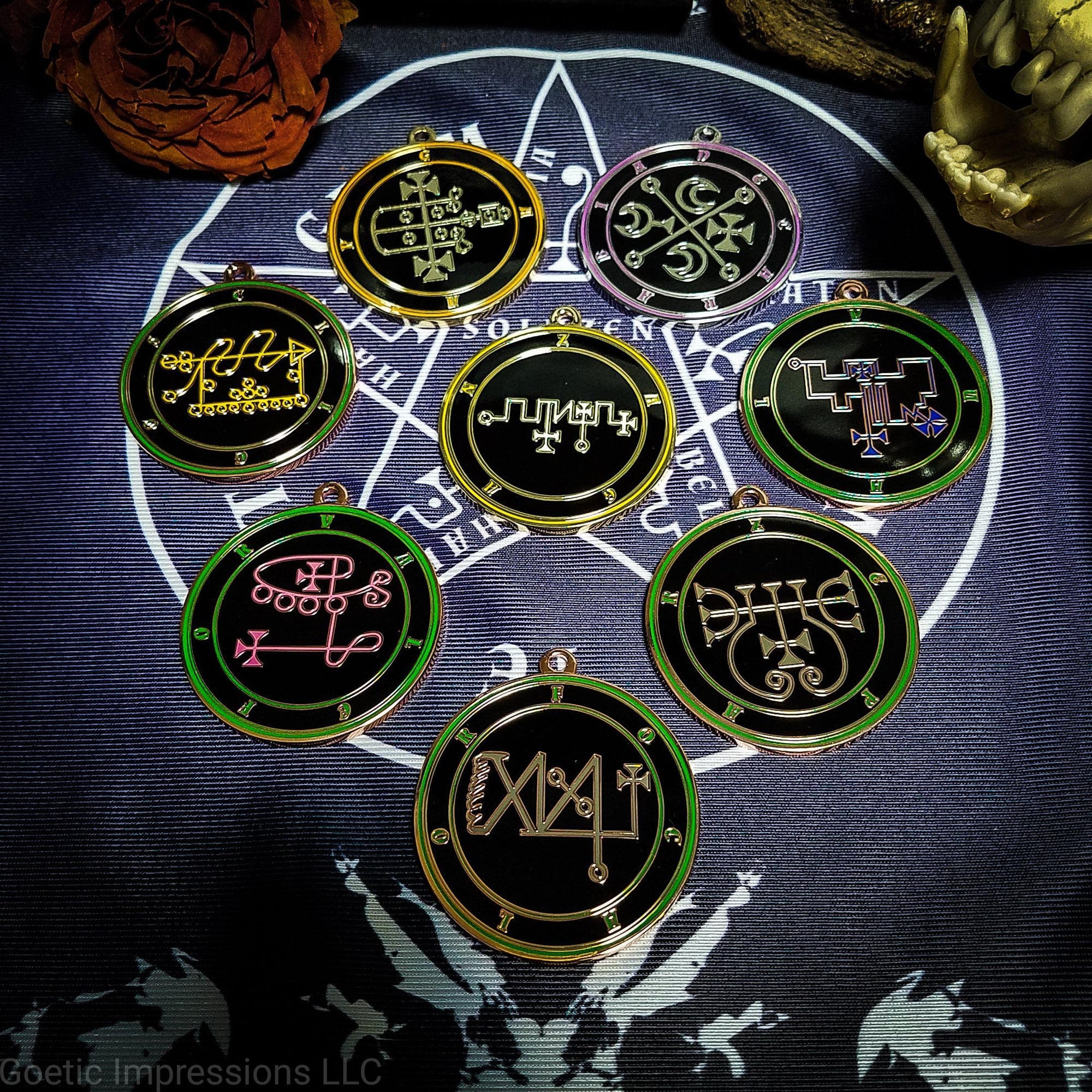 Ars Goetia Demon Seals - Goetic Impressions