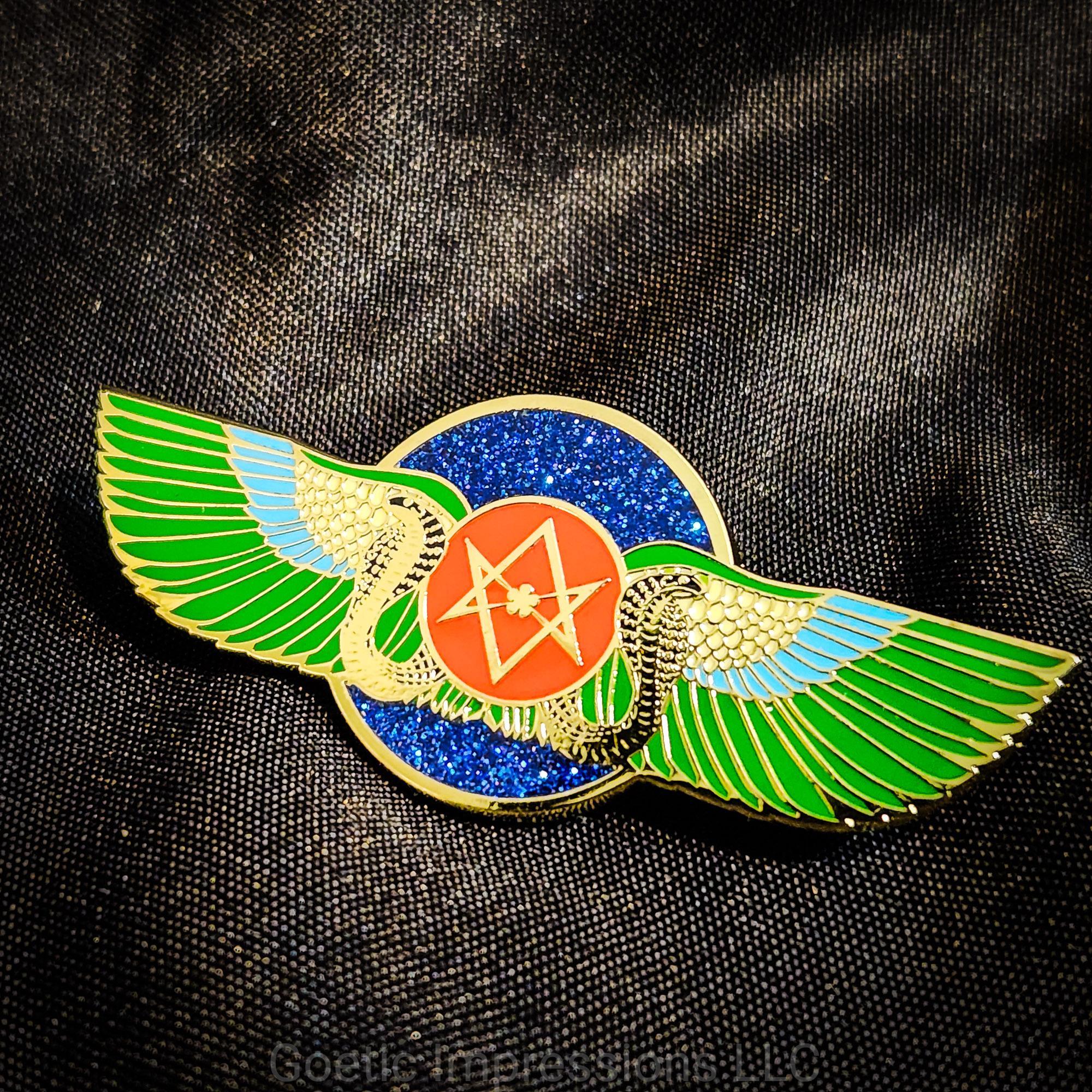 Hadit Enamel Pin - Goetic Impressions