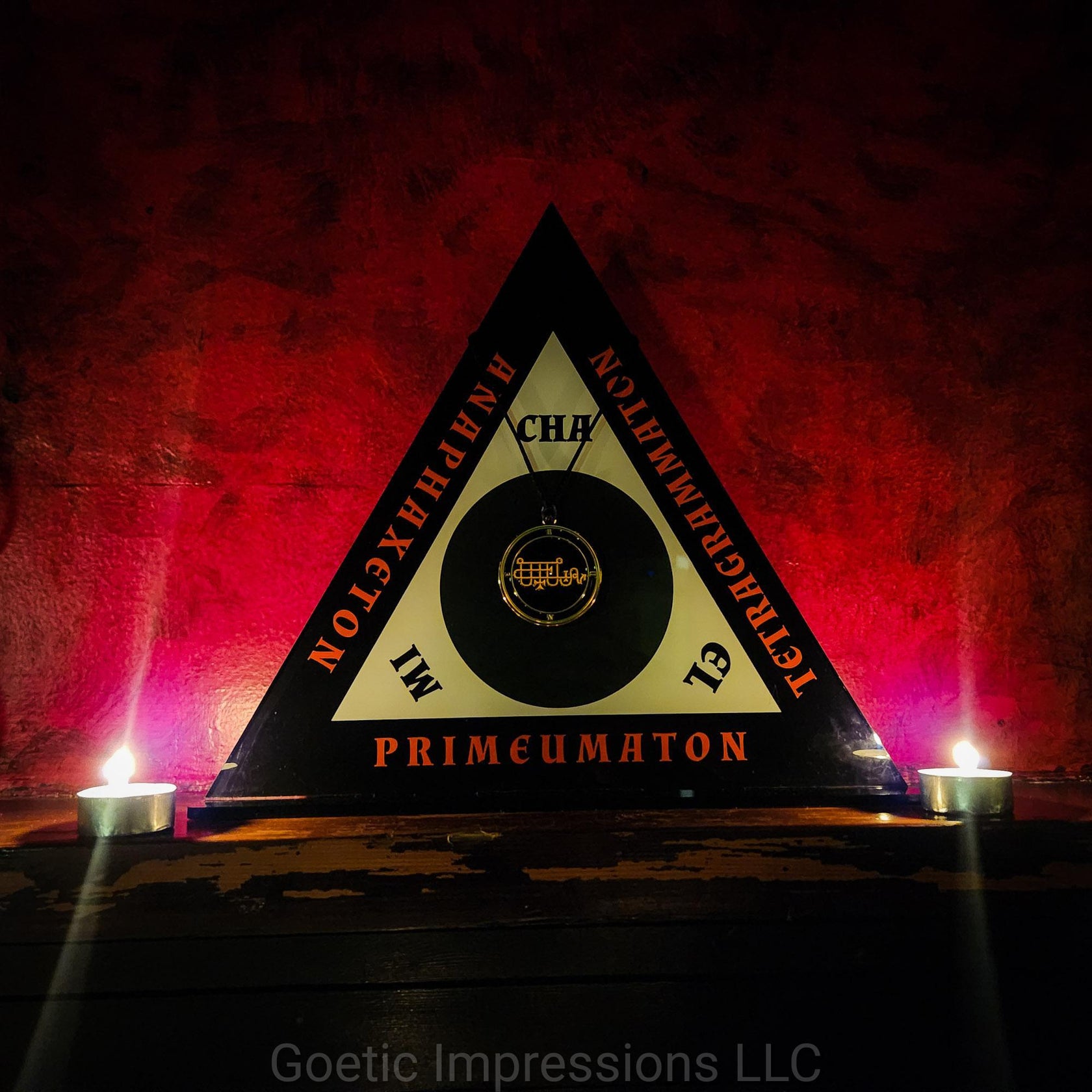 The Magickal Circle and Triangle of Solomon - Goetic Impressions