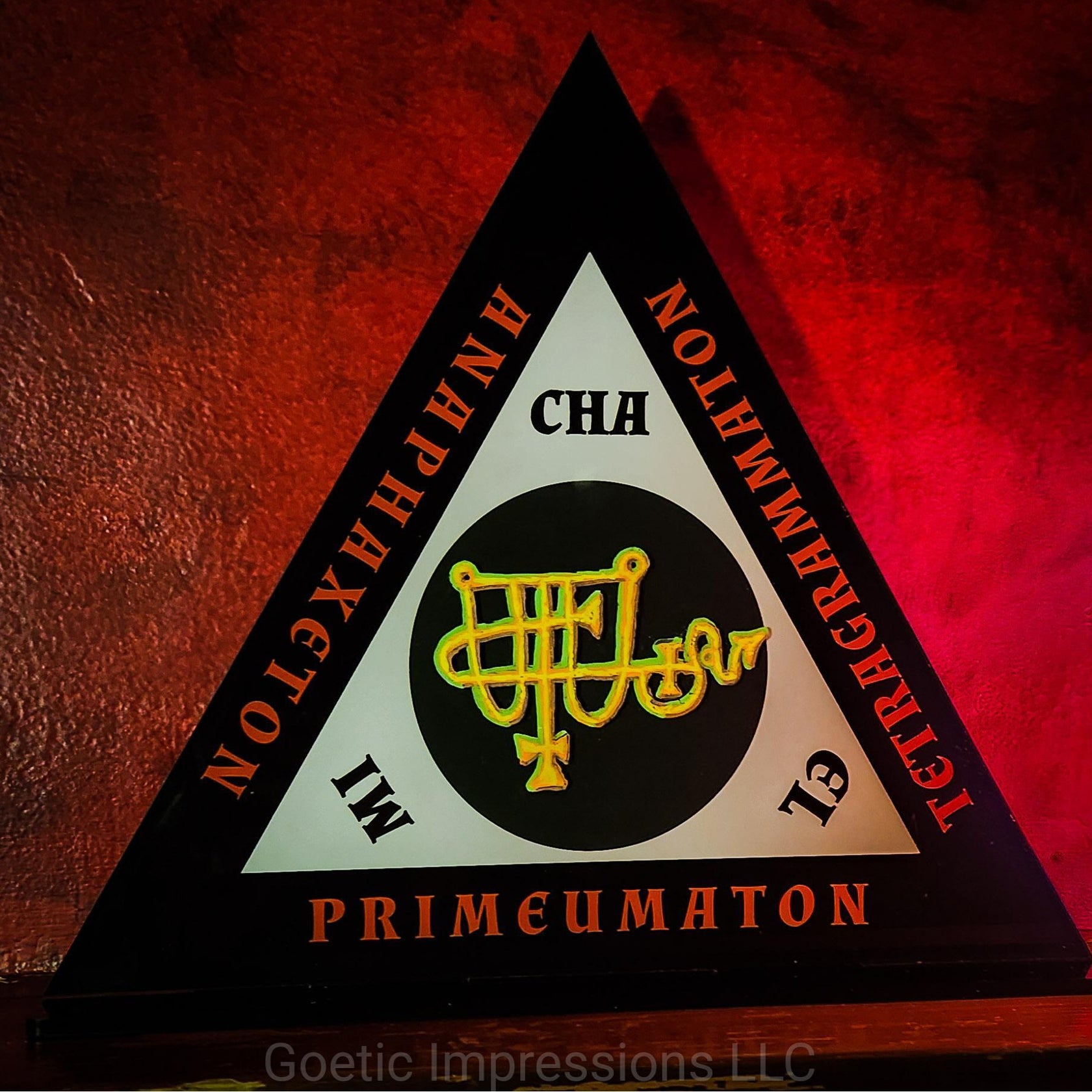 The Magickal Circle and Triangle of Solomon - Goetic Impressions