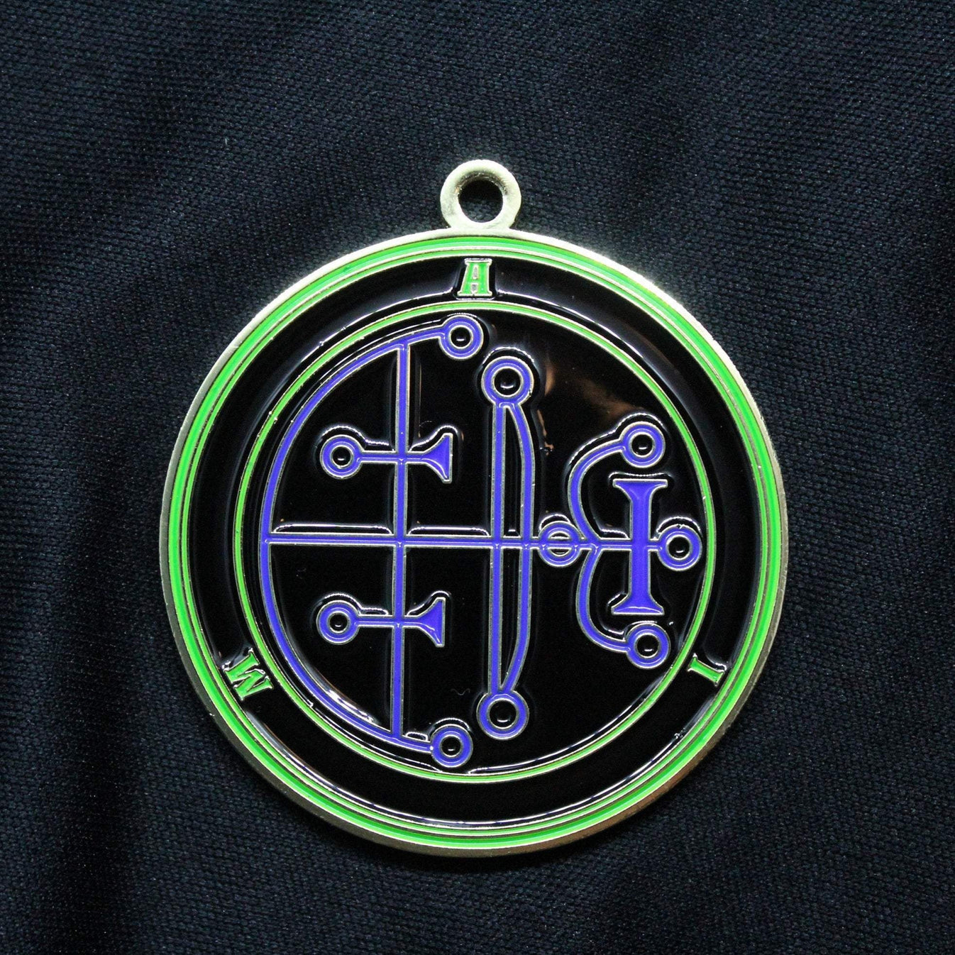 Aim (Haborym) Sigil Medallion - Ars Goetia Seal - Goetic Impressions