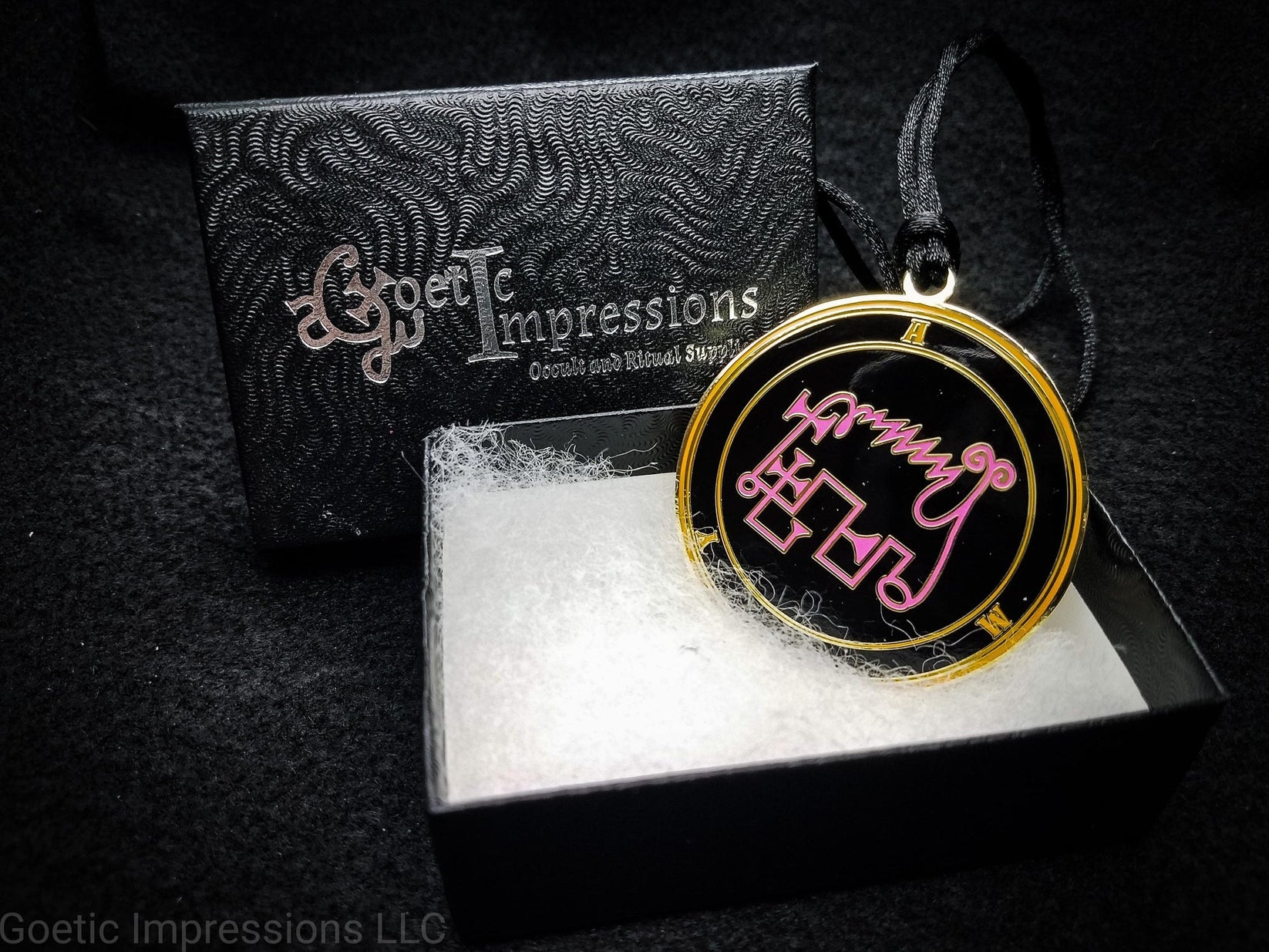Amy Sigil Medallion - Ars Goetia Seal Pendant – Goetic Impressions