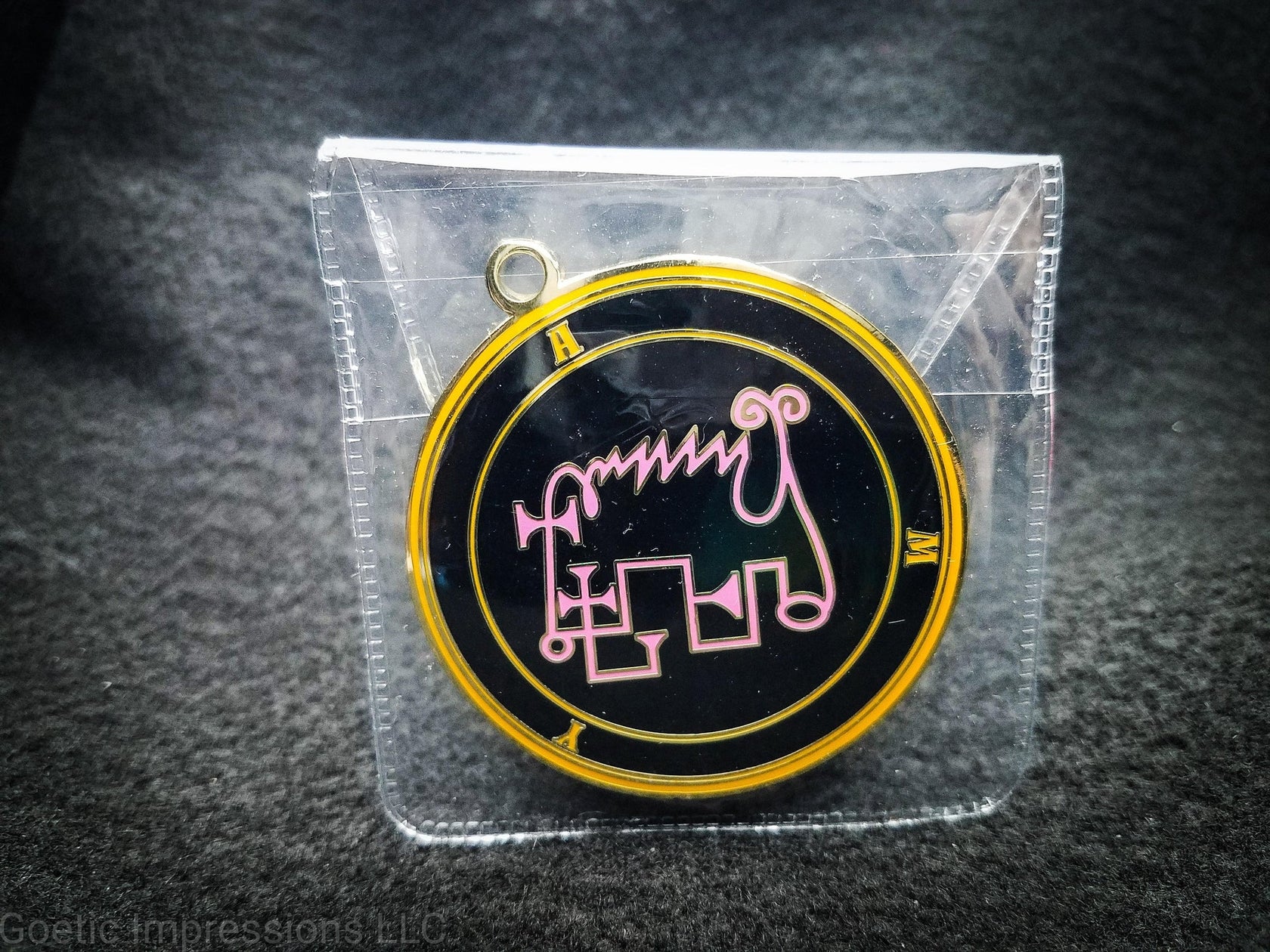 Amy Sigil Medallion - Ars Goetia Seal Pendant – Goetic Impressions
