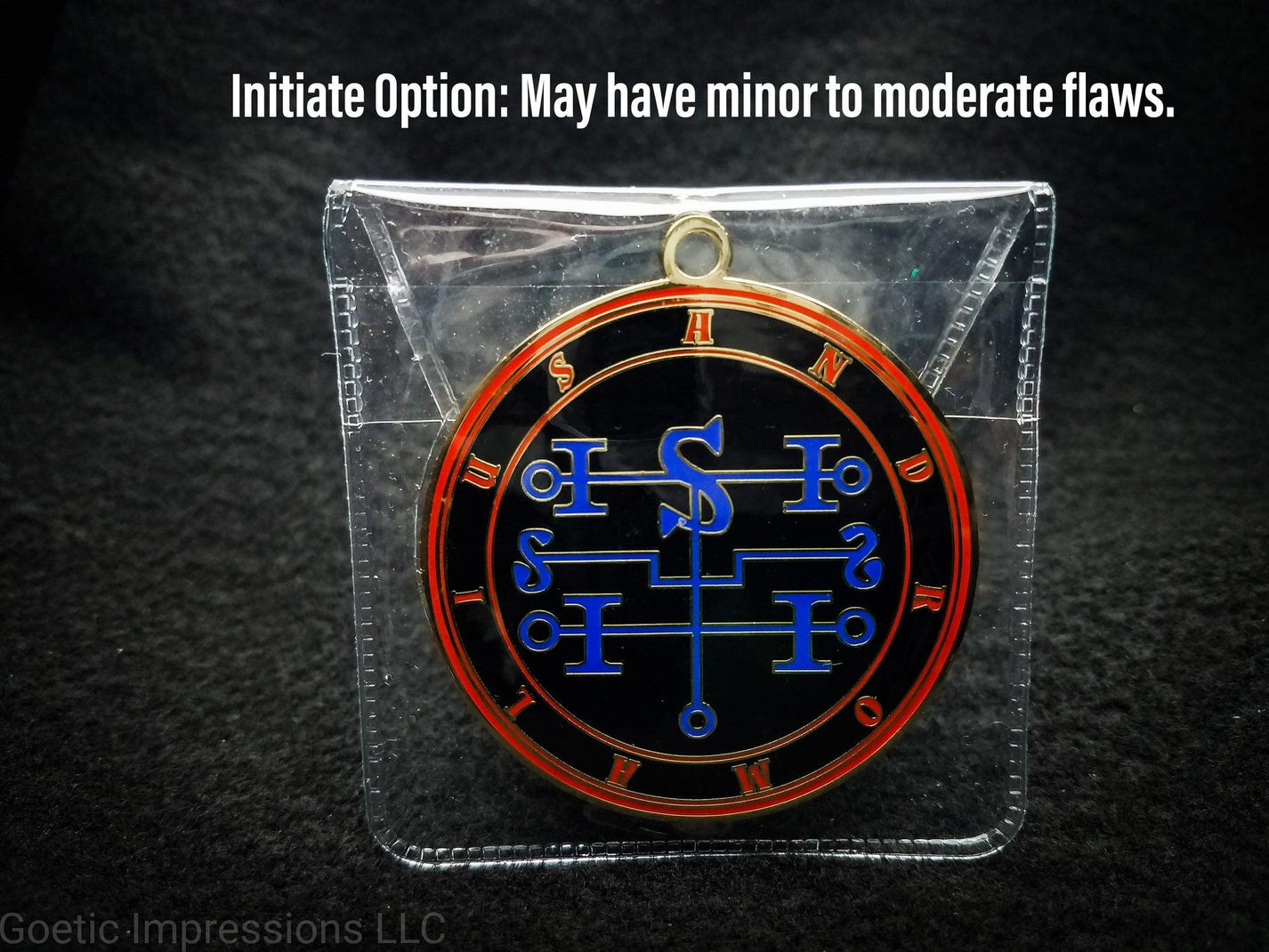Andromalius Sigil Medallion: Ars Goetia Demon Seal - Goetic Impressions