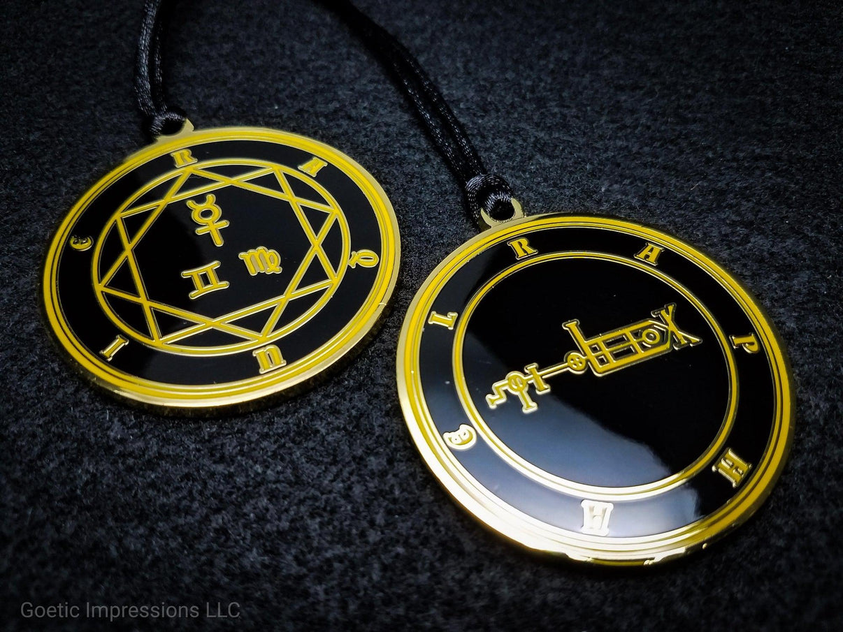 Archangel Raphael Sigil Pendant – Goetic Impressions