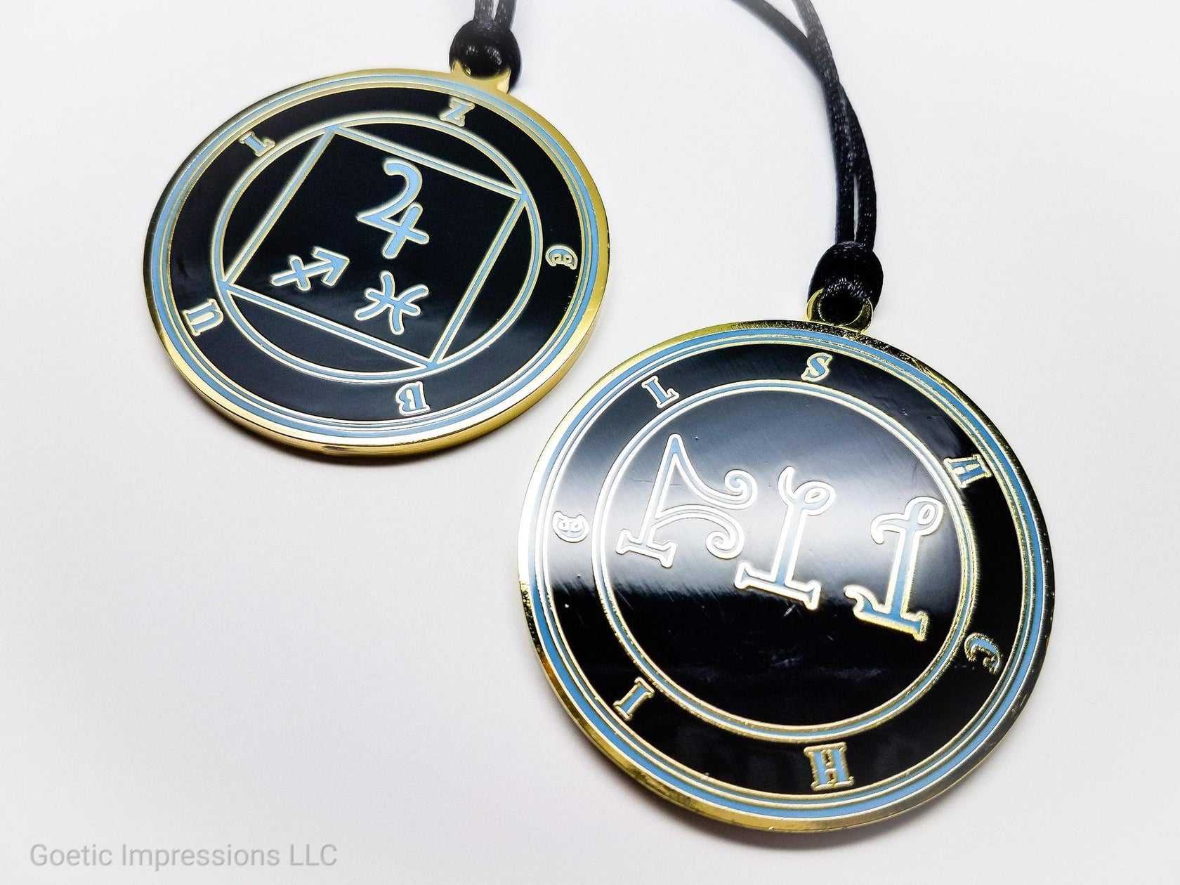 Archangel Sachiel Sigil Pendant – Goetic Impressions