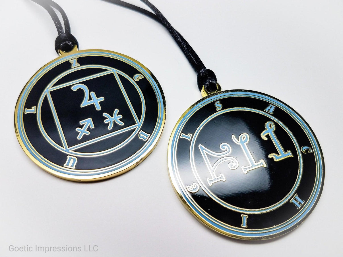 Archangel Sachiel Sigil Pendant – Goetic Impressions