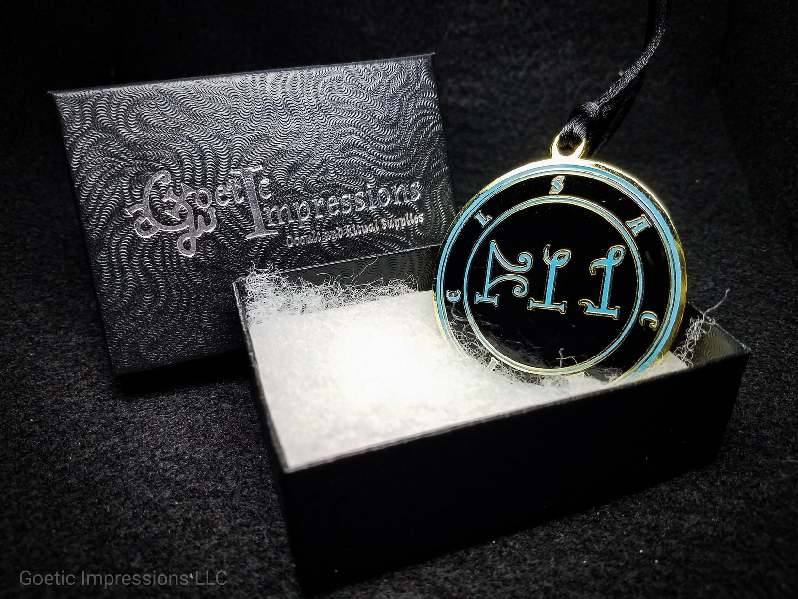 Archangel Sachiel Sigil Pendant – Goetic Impressions