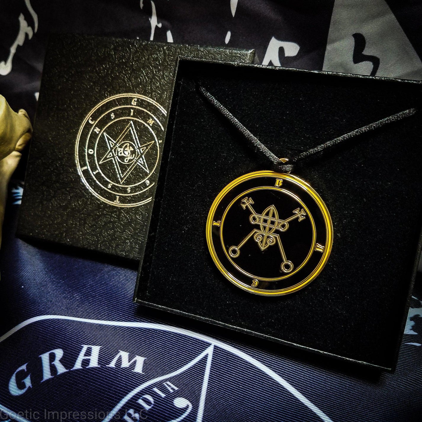 Bael Sigil Medallion - Ars Goetia Talisman - Goetic Impressions