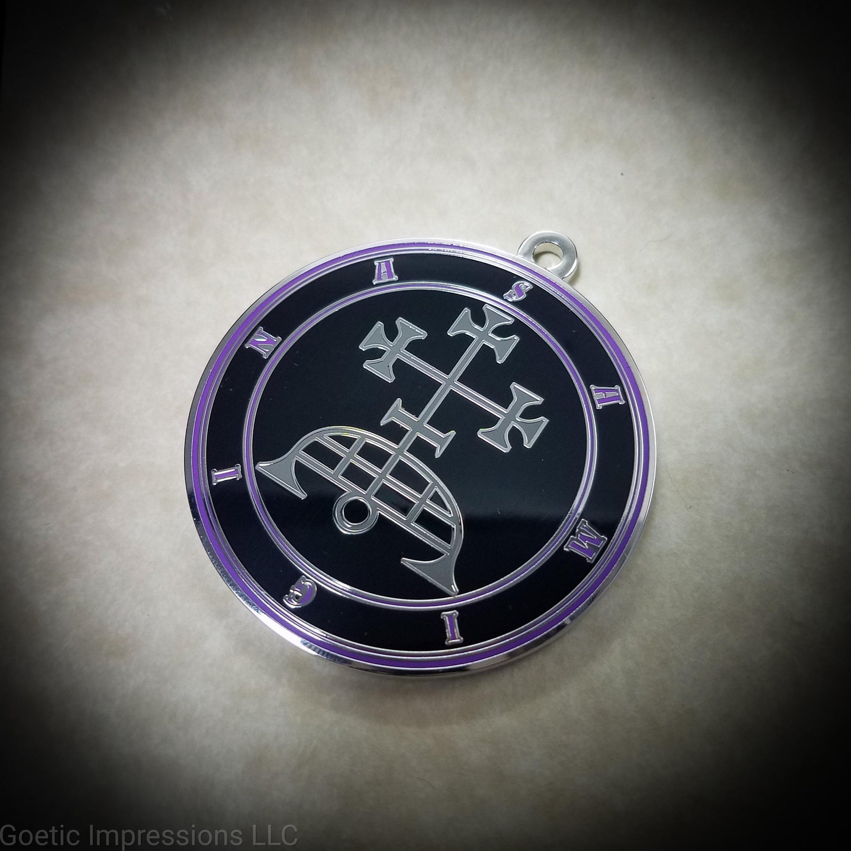 Samigina Sigil Medallion: Ars Goetia Demon Seal Pendant – Goetic ...
