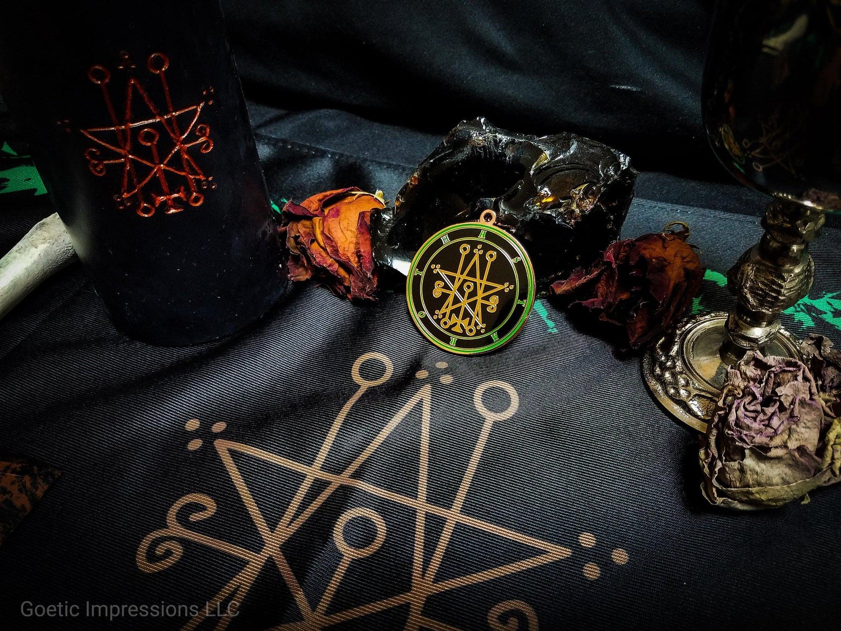 Astaroth Sigil Altar Cloth - Goetic Impressions