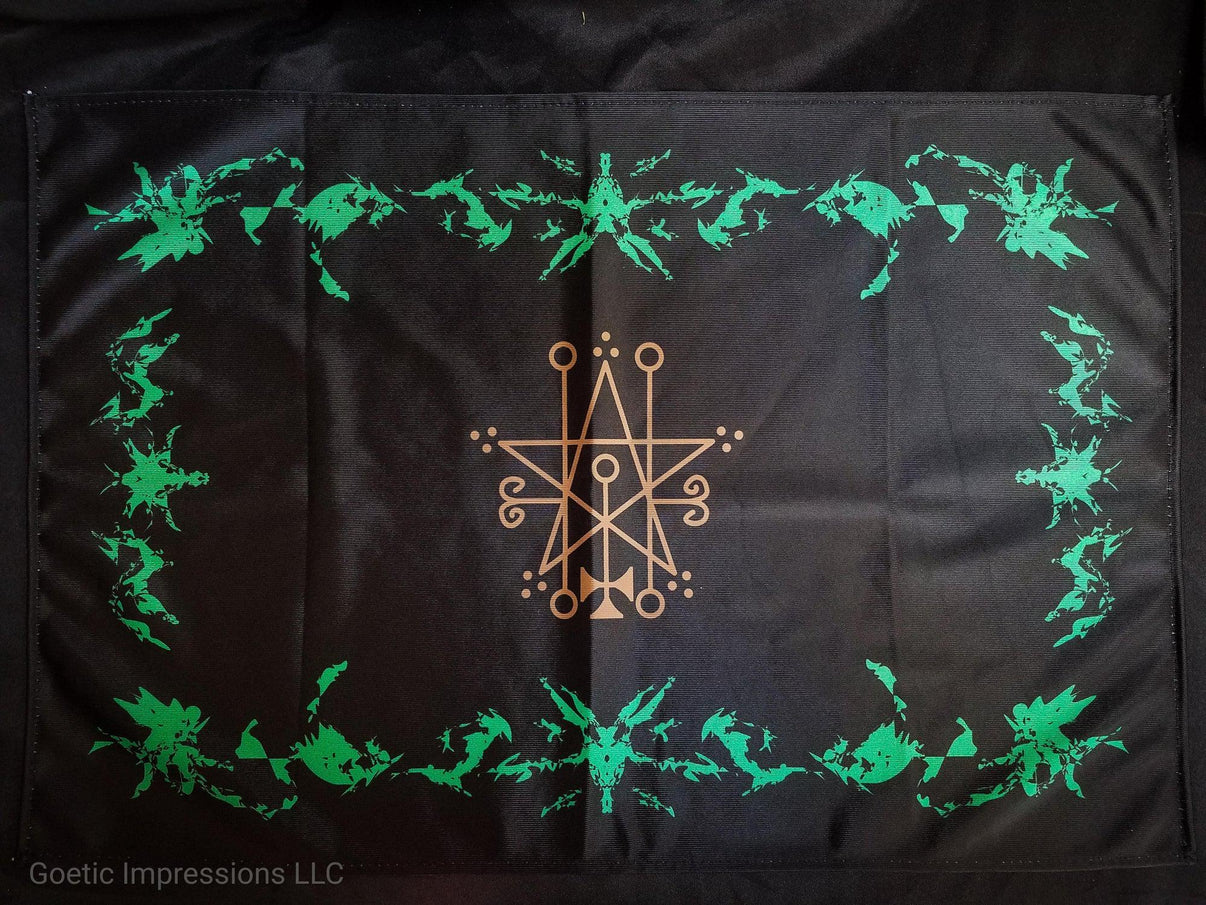 Astaroth Sigil Altar Cloth - Goetic Impressions