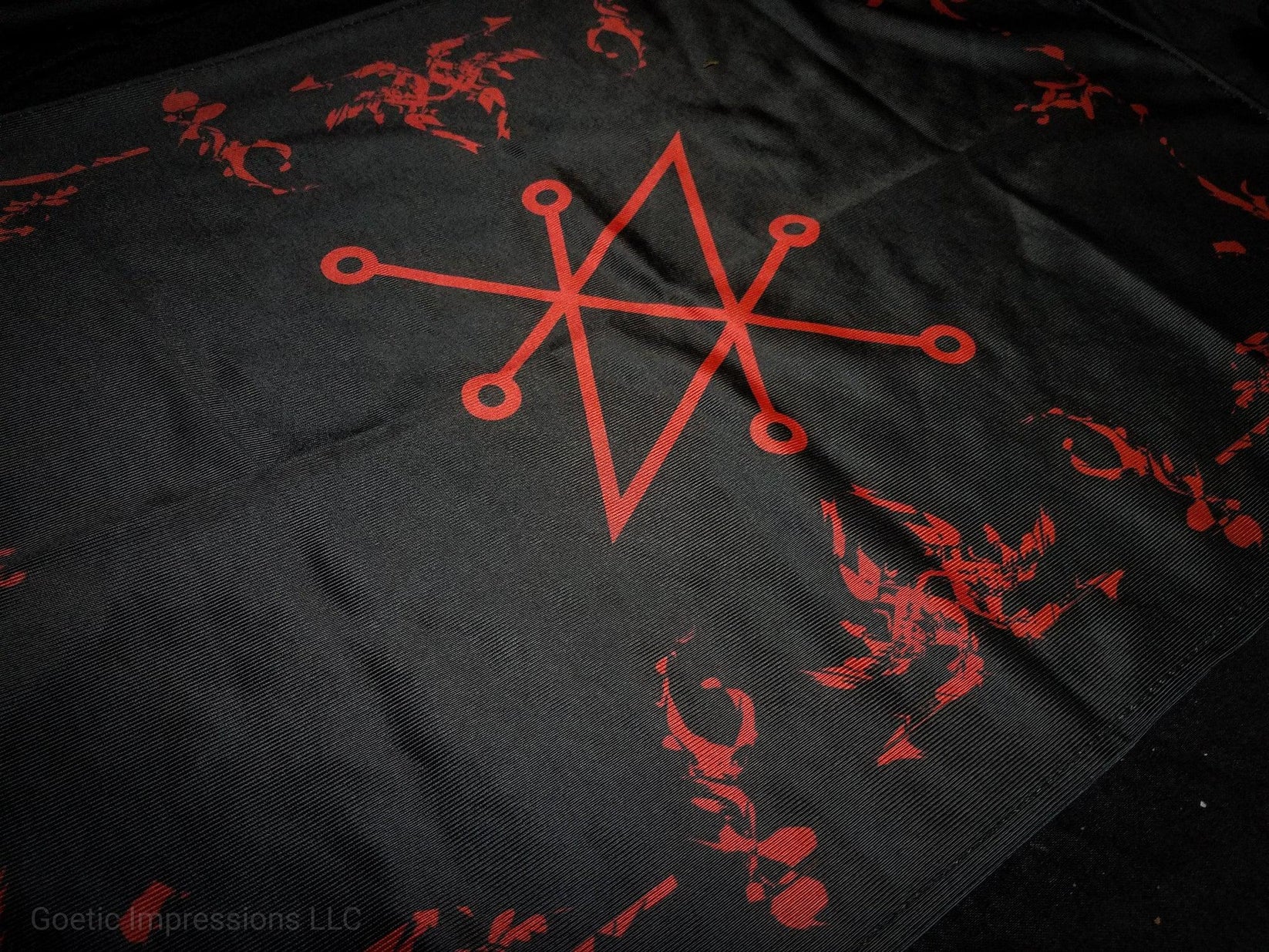 Azazel Sigil Altar Cloth - Goetic Impressions