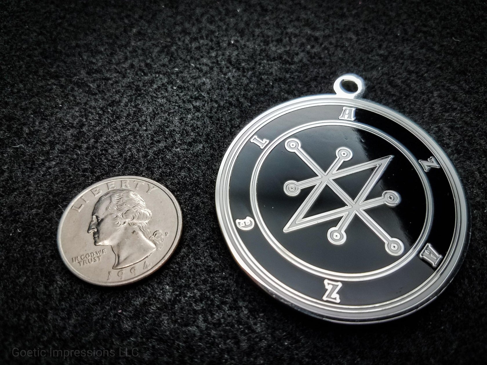 Azazel Sigil Pendant – Goetic Impressions