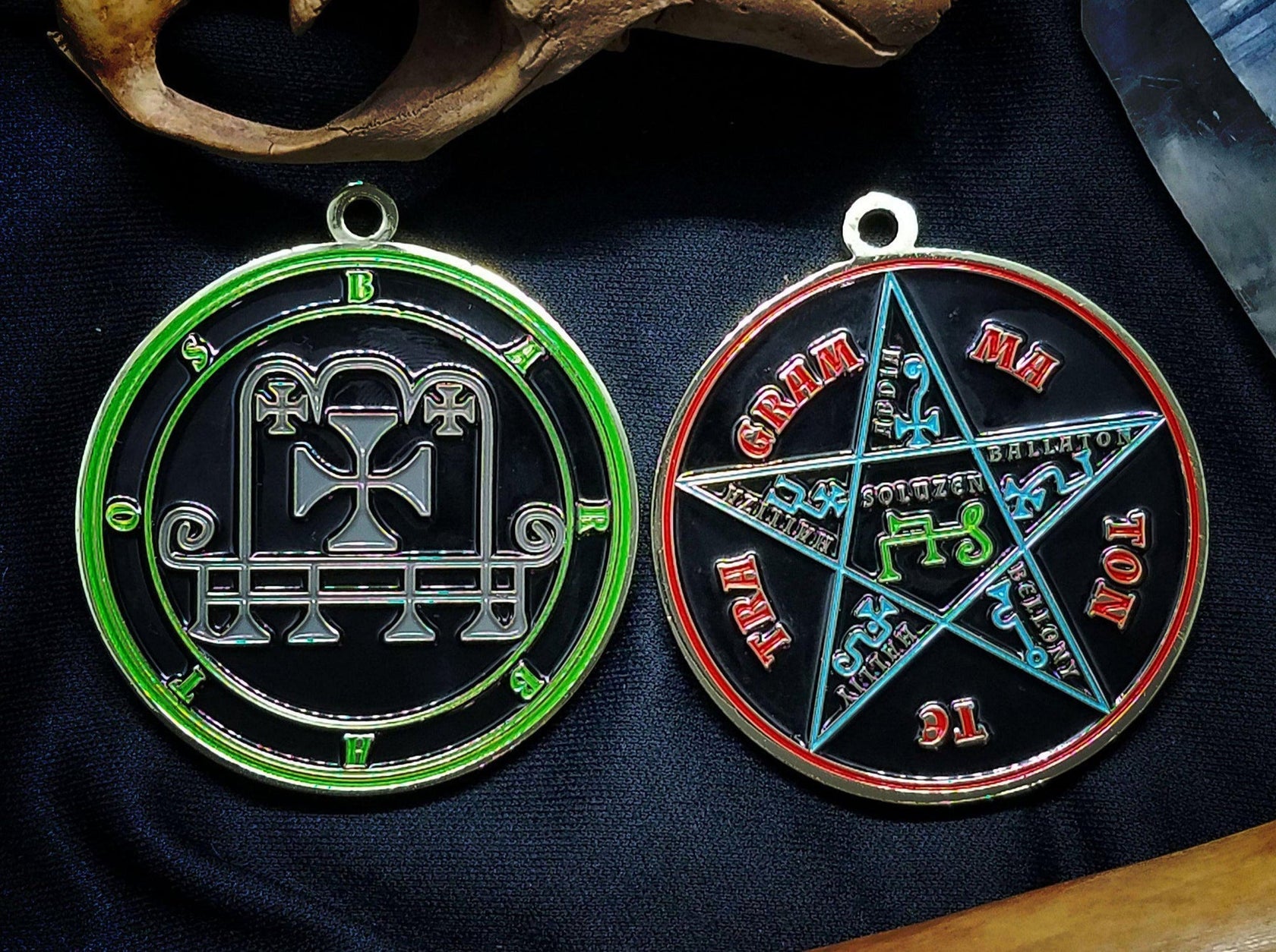 Barbatos Sigil Medallion – Goetic Impressions