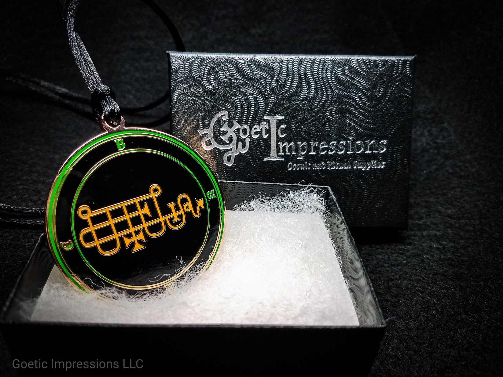 Bune Sigil Medallion – Goetic Impressions