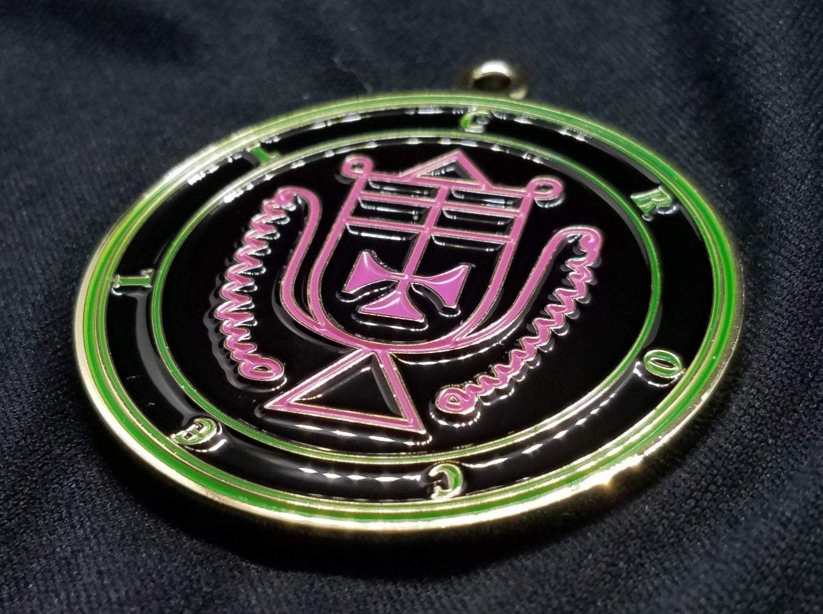 Crocell Sigil Medallion: Ars Goetia Demon Seal - Goetic Impressions