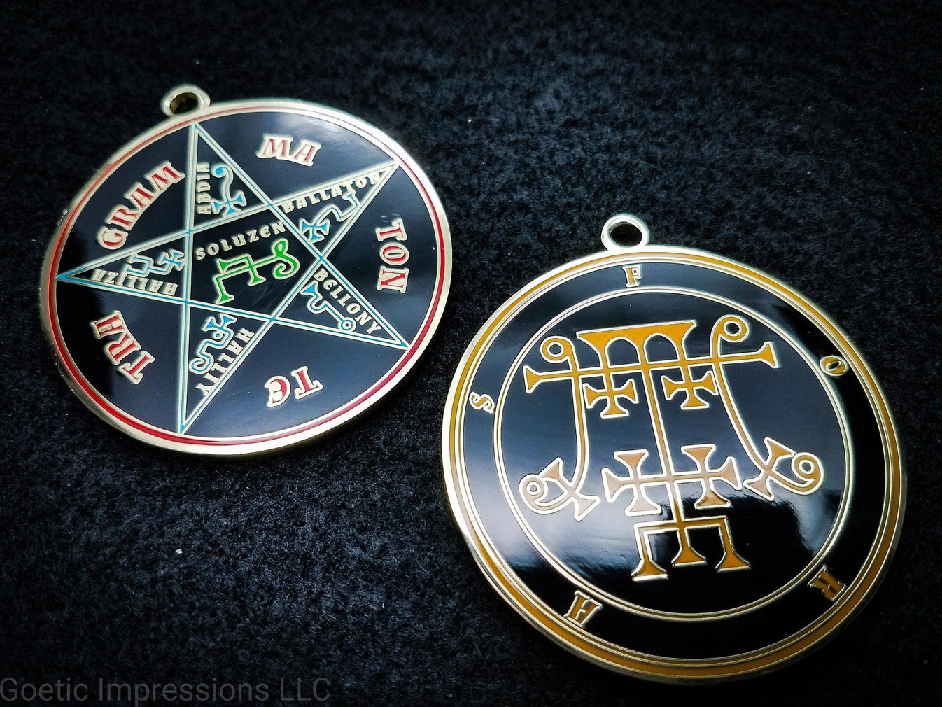 Foras Sigil Medallion – Goetic Impressions