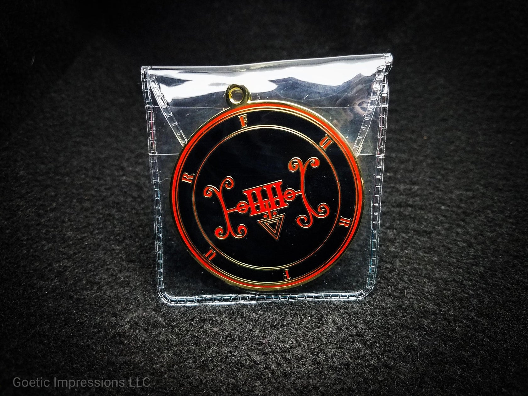 Furfur Sigil Medallion: Ars Goetia Demon Seal Pendant – Goetic Impressions