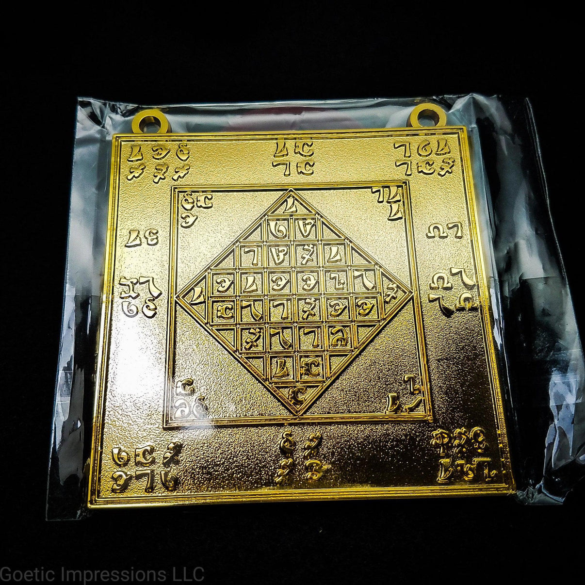 Enochian Lamen – Goetic Impressions