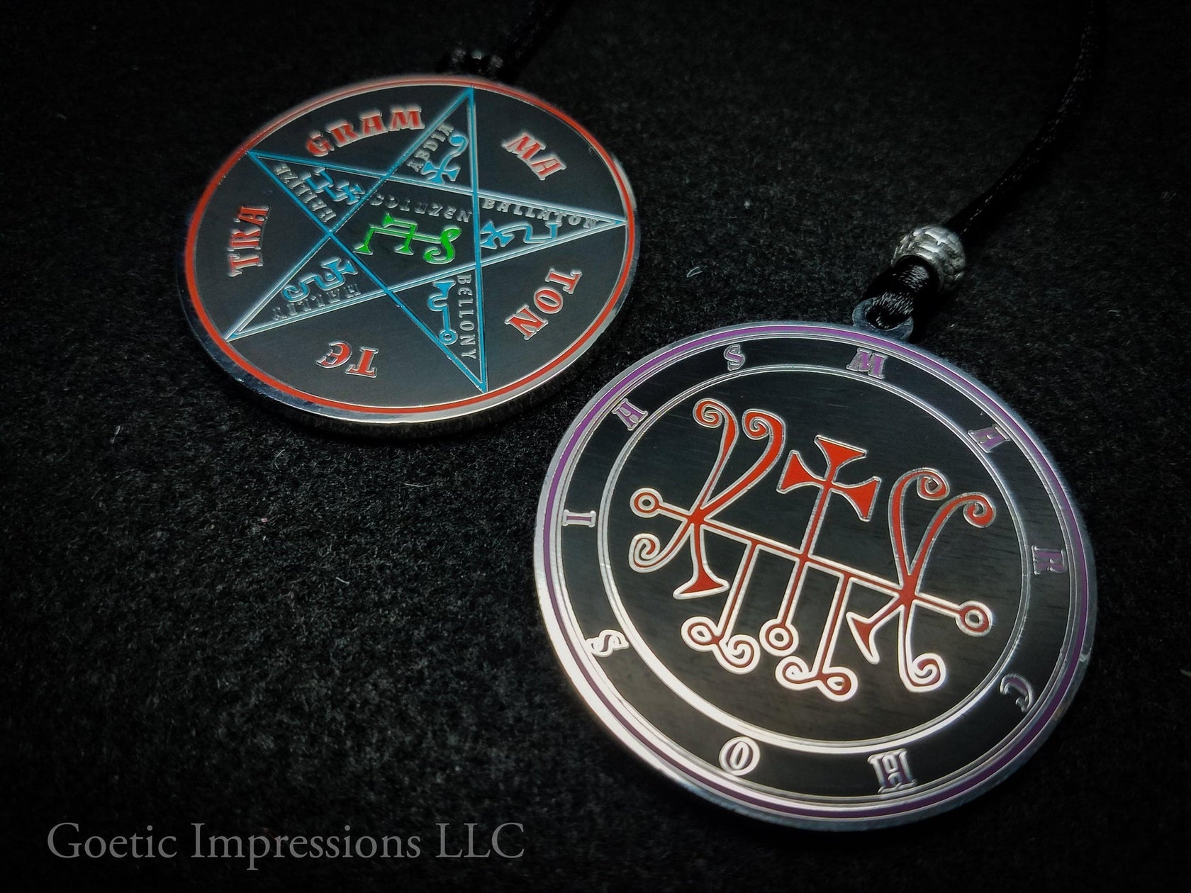 Marchosias Sigil Medallion: Ars Goetia Demon Seal Pendant – Goetic ...