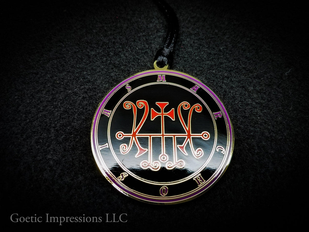 Marchosias Sigil Medallion: Ars Goetia Demon Seal Pendant – Goetic ...