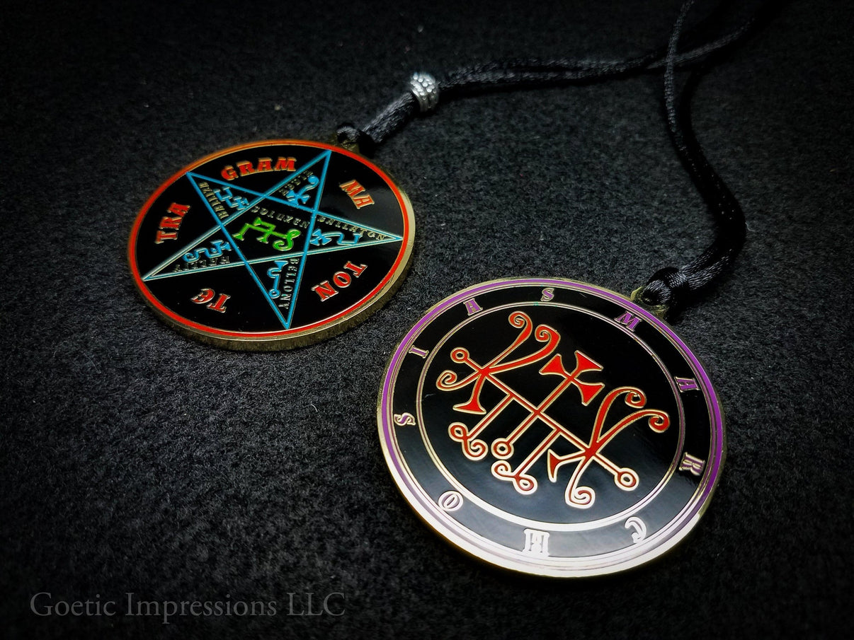 Marchosias Sigil Medallion: Ars Goetia Demon Seal Pendant – Goetic ...