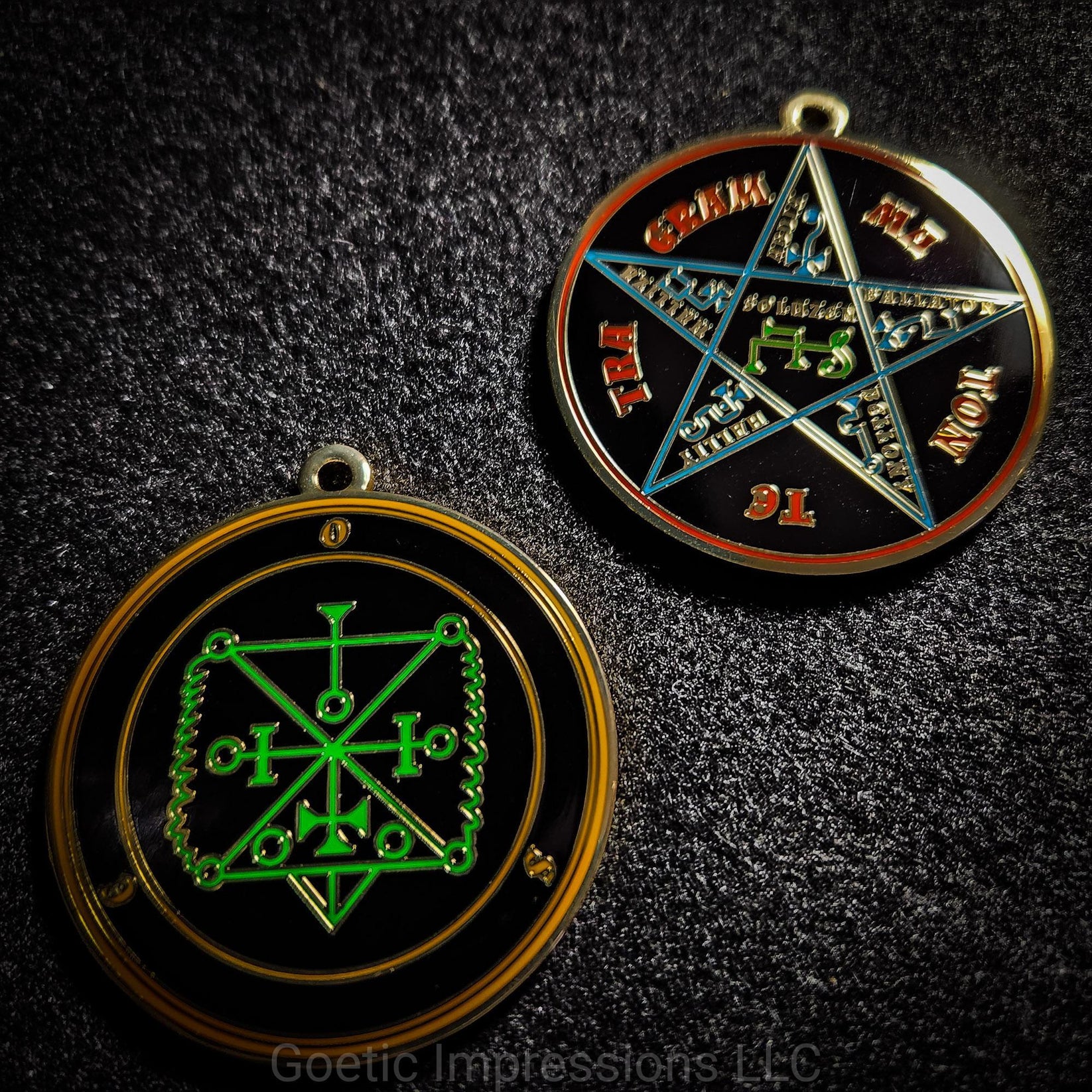 Ose Sigil Medallion: Ars Goetia Demon Seal Pendant – Goetic Impressions