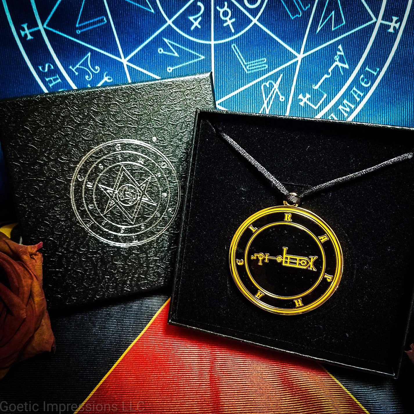 Archangel Raphael Sigil Pendant – Goetic Impressions