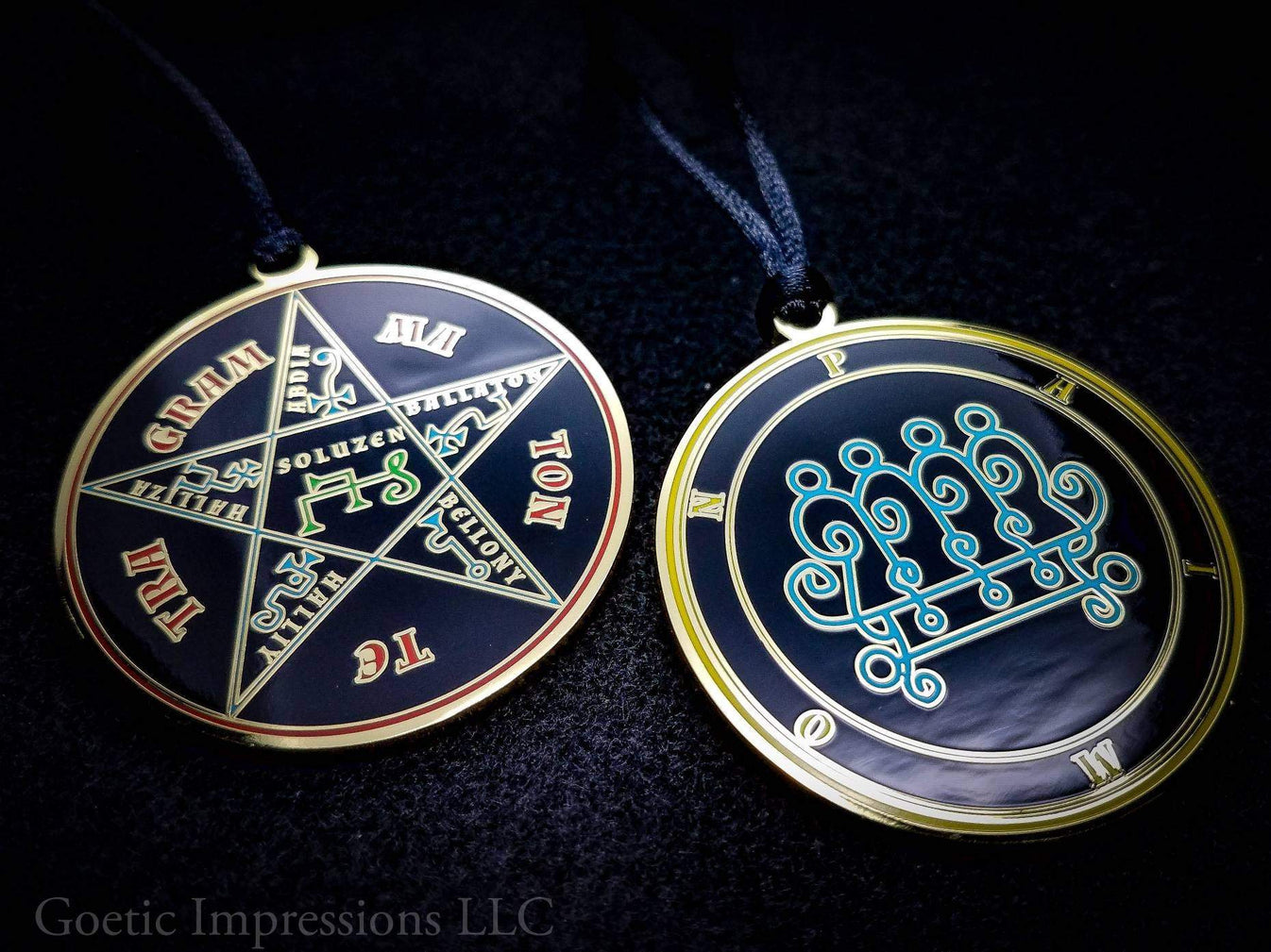 Paimon Sigil Medallion – Goetic Impressions