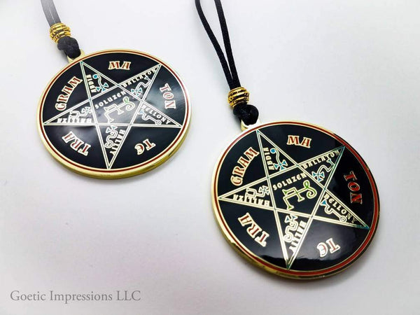 Pentacle of Solomon Medallion - Goetic Impressions