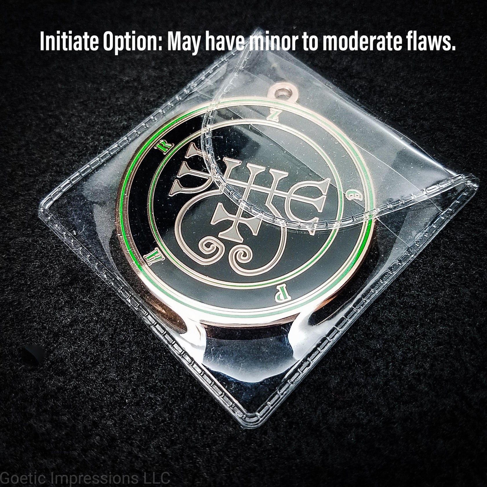 Zepar Sigil Medallion: Ars Goetia Demon Seal Pendant – Goetic Impressions