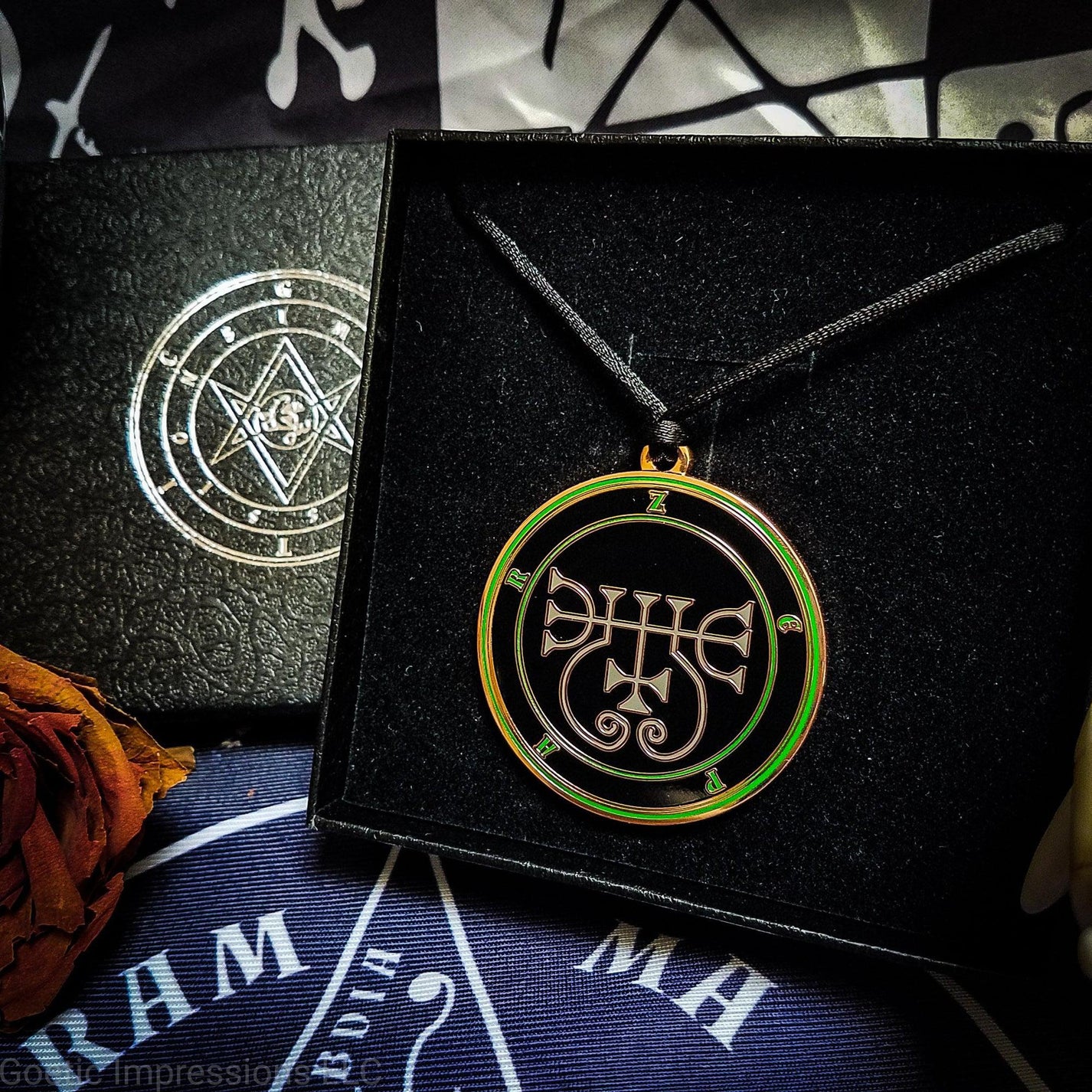 Zepar Sigil Medallion: Ars Goetia Demon Seal Pendant – Goetic Impressions